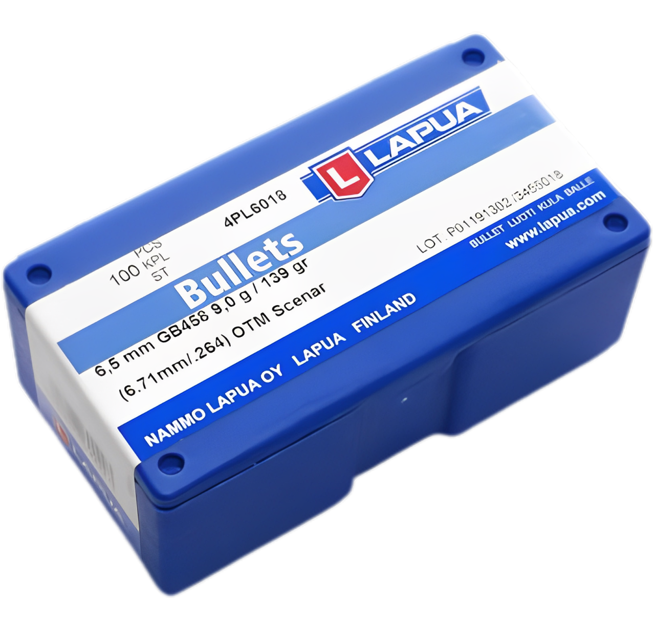 Lapua Bullet 6.5mm 139gr HPBT Scenar (100) – KarooOutdoor.Com