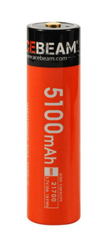 Acebeam 21700 5100mAh Rechargeable Li-ion Battery – KarooOutdoor.Com