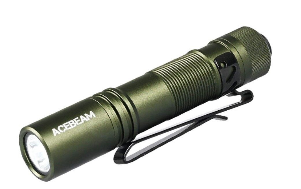 Acebeam Pokelit AA Everyday Flashlight - 550 Lumen, Green ...